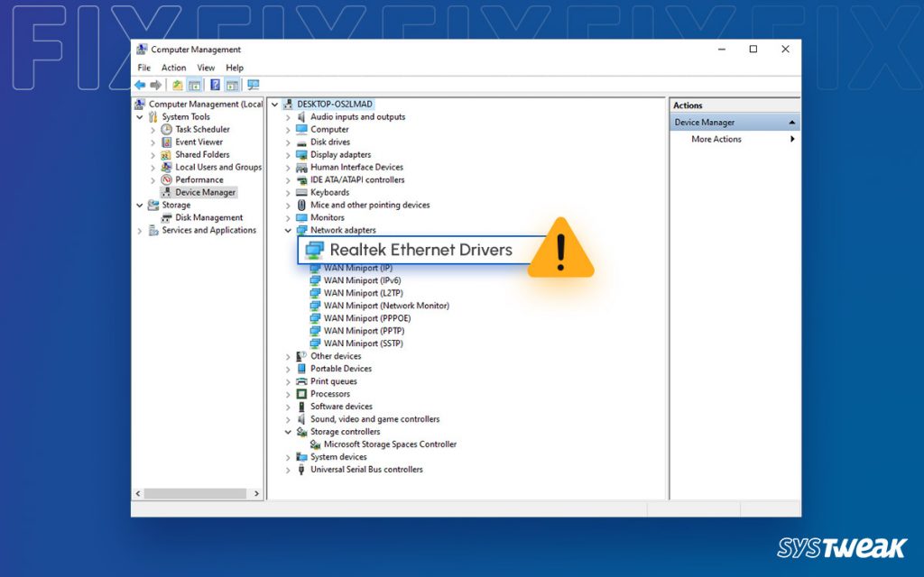 How To Fix Realtek Ethernet Drivers That Keep Disappearing