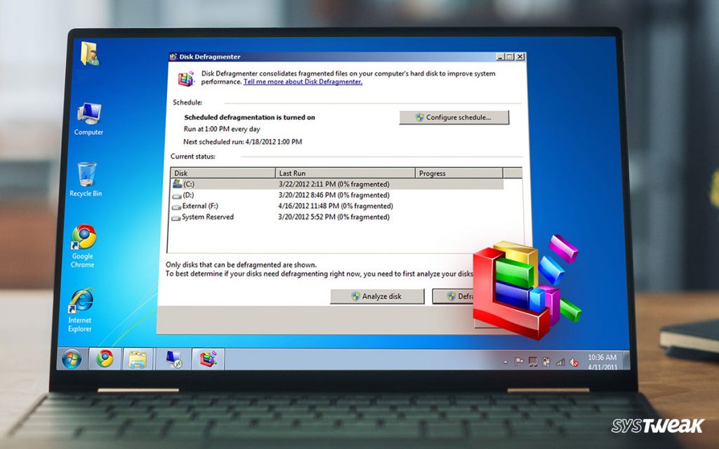 Disk Defragmenter on Windows 7 Not Working. Here’s What to do!