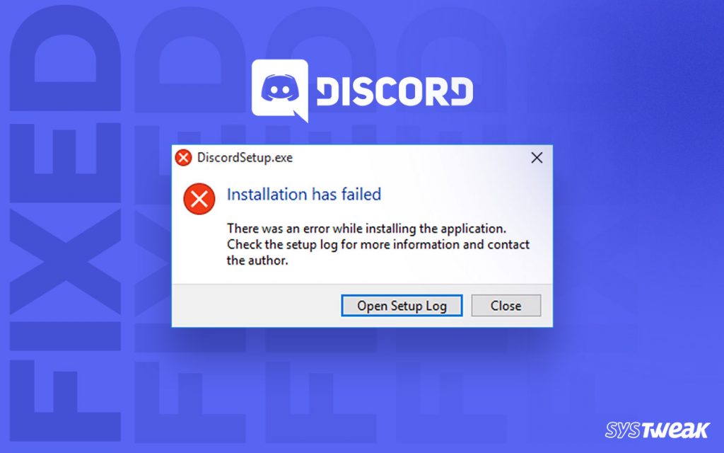 How to fix Discord Installation Has Failed Windows 10/11