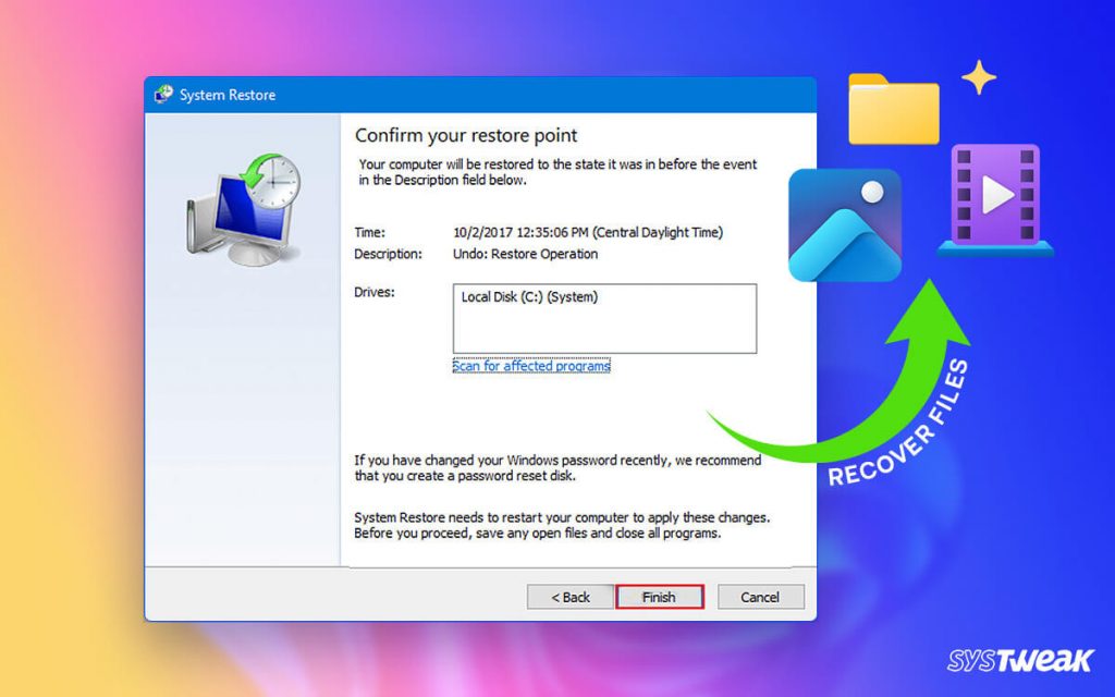 How to Recover Files Lost During System Restore