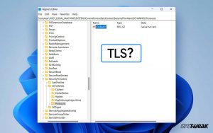 TLS is Not Showing in the Registry - Here's What to Do