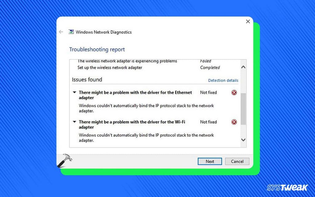 How to fix Windows Couldn't Automatically Bind the IP Error
