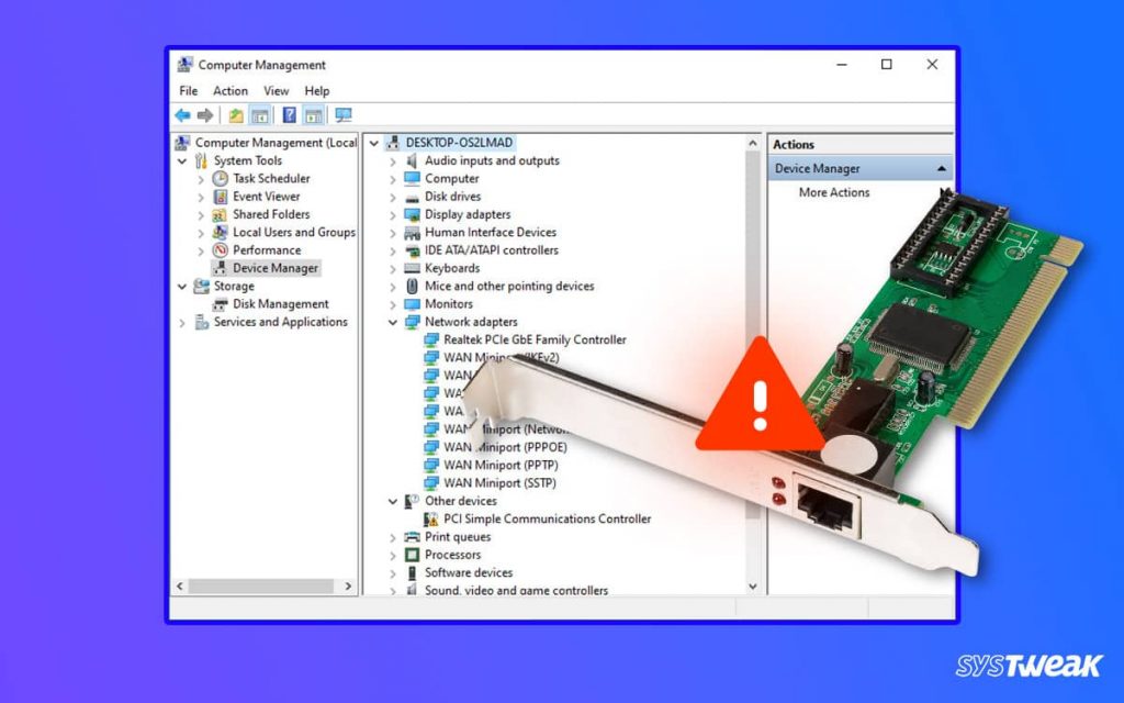Realtek Ethernet Controller Driver Not Working [Solved]