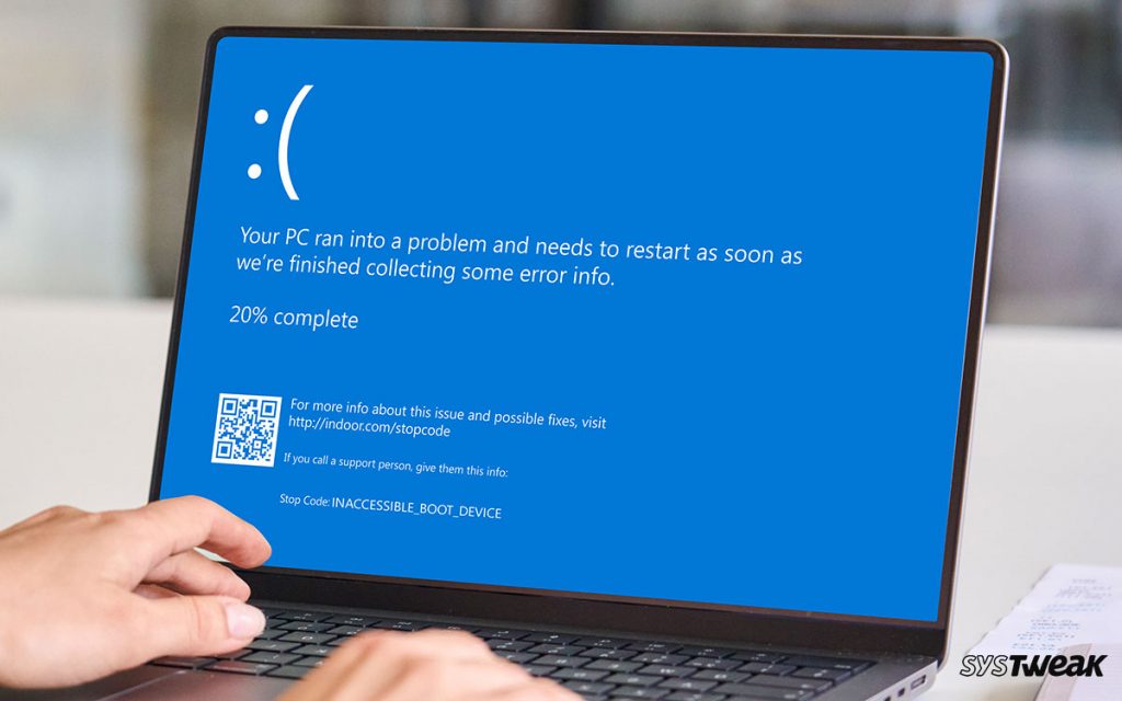 How To Fix Inaccessible Boot Device Bsod Error In Windows 10