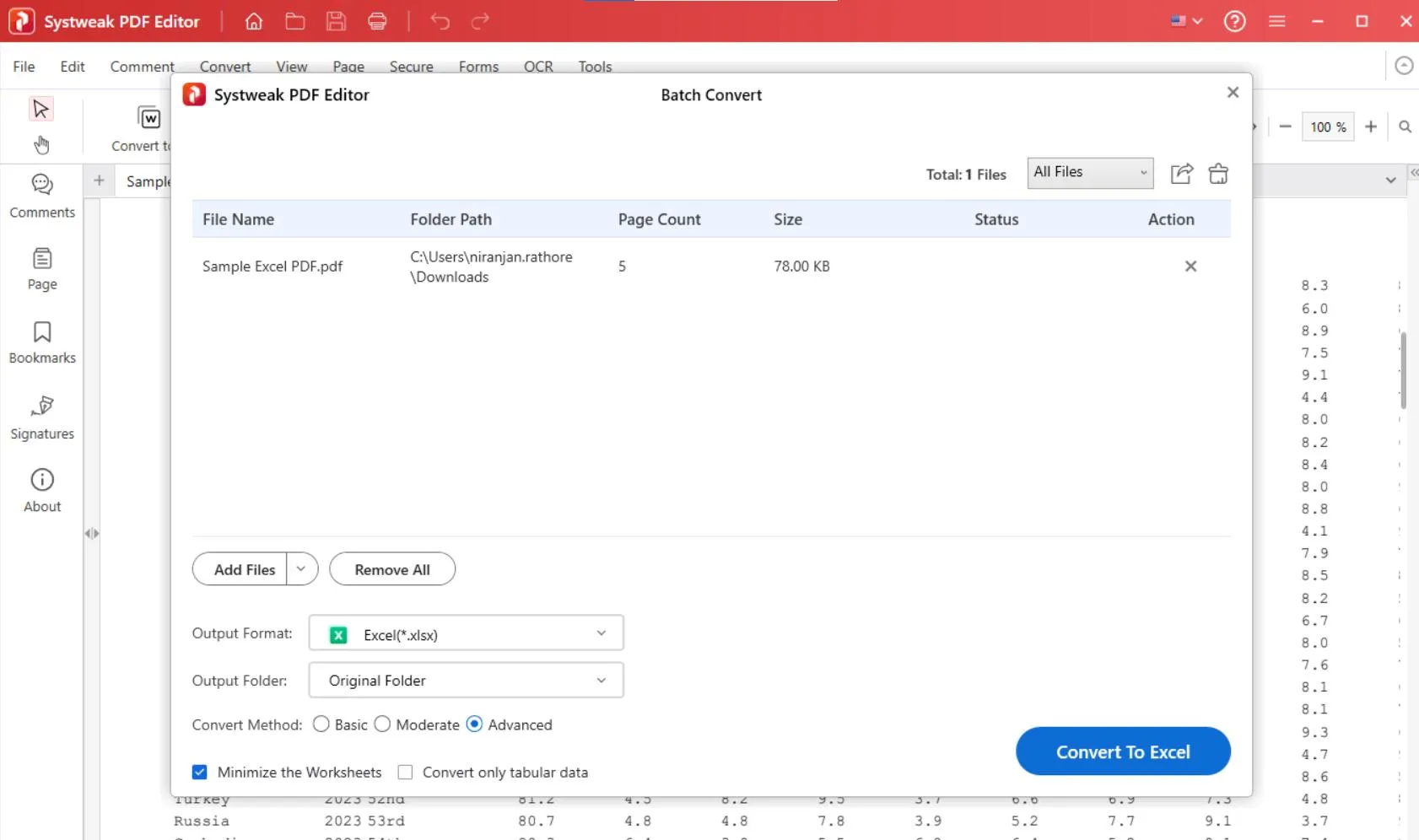 How to Convert PDF to Excel Without Losing Formatting