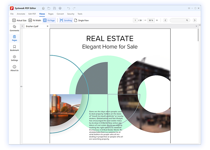 How to read PDF files on Windows with Systweak PDF Editor